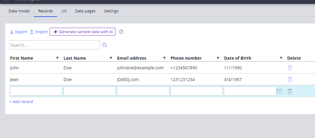 Pega Data Table With Reference Data That Points To Data Table Support 6481